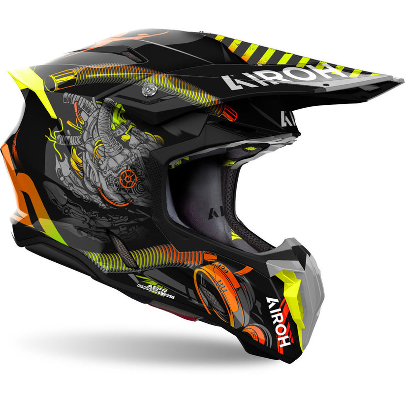Airoh Twist 3 Toxic Helmet (Gloss) – GO-MX